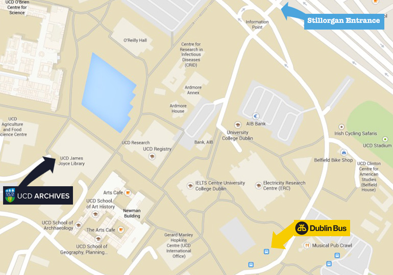 Contact Us - UCD Archives