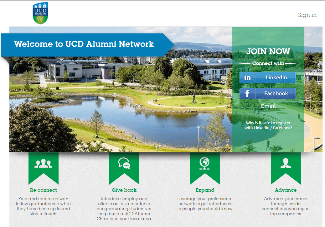 Alumni Network Platform | UCD Business Alumni