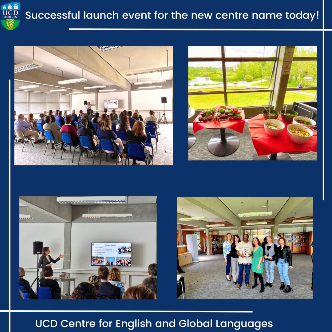 Latest news - UCD Centre for English and Global Languages.