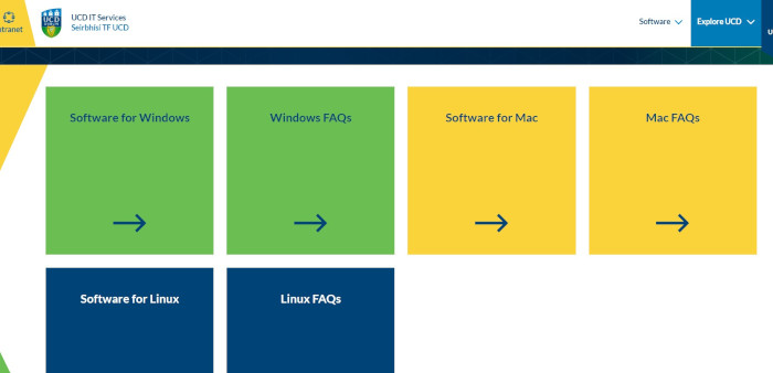 Software Download - UCD IT Services