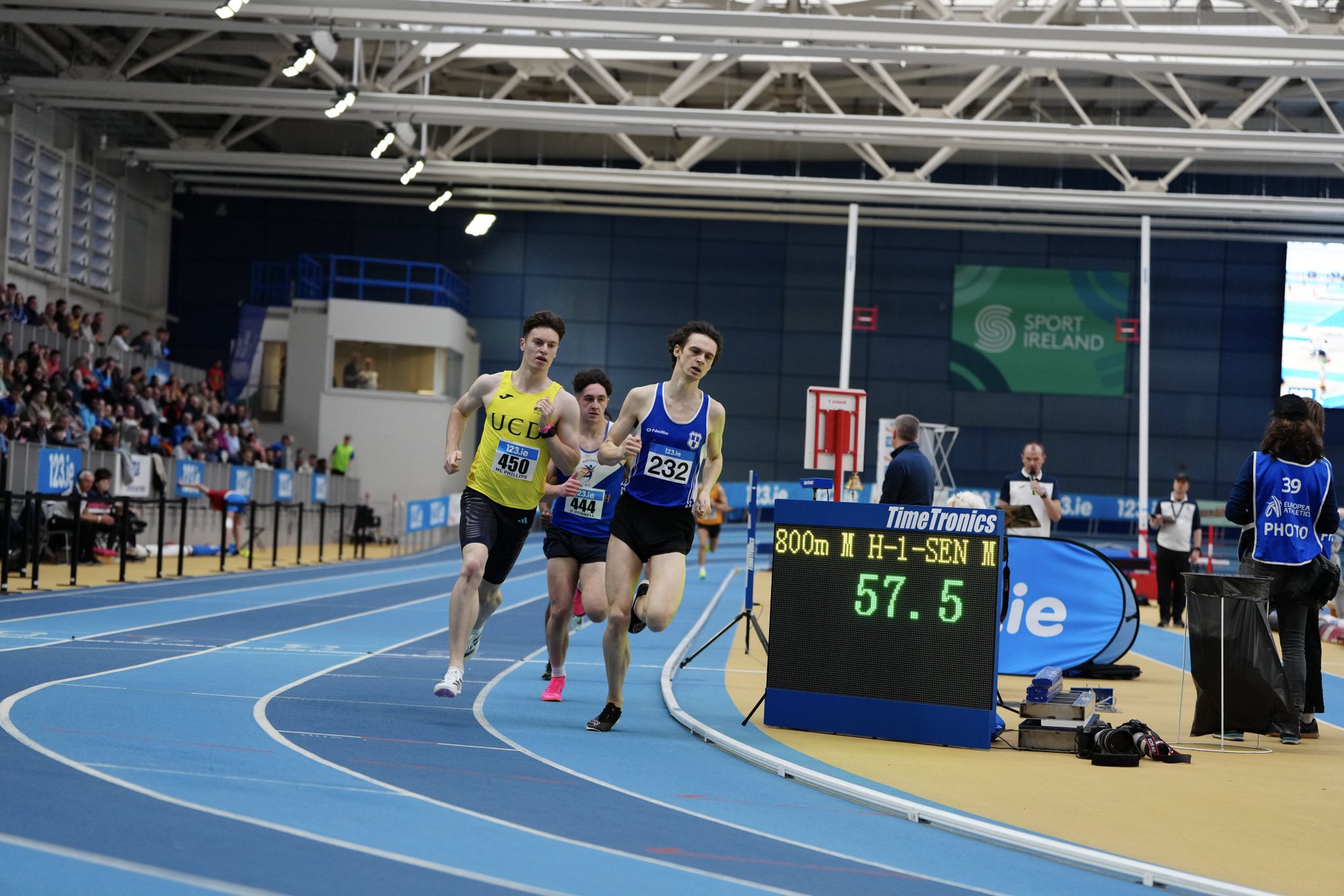 UCD Athletics at the 123.ie National Indoor Championship - UCD Sport