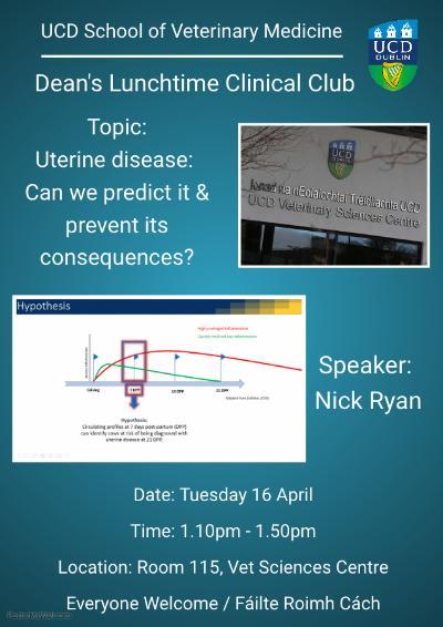16 April 2019 - UCD School of Veterinary Medicine